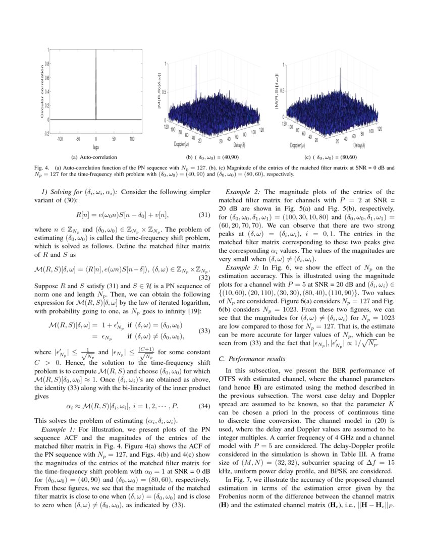 On OTFS Modulation for High-Doppler Fading Channels | DeepAI