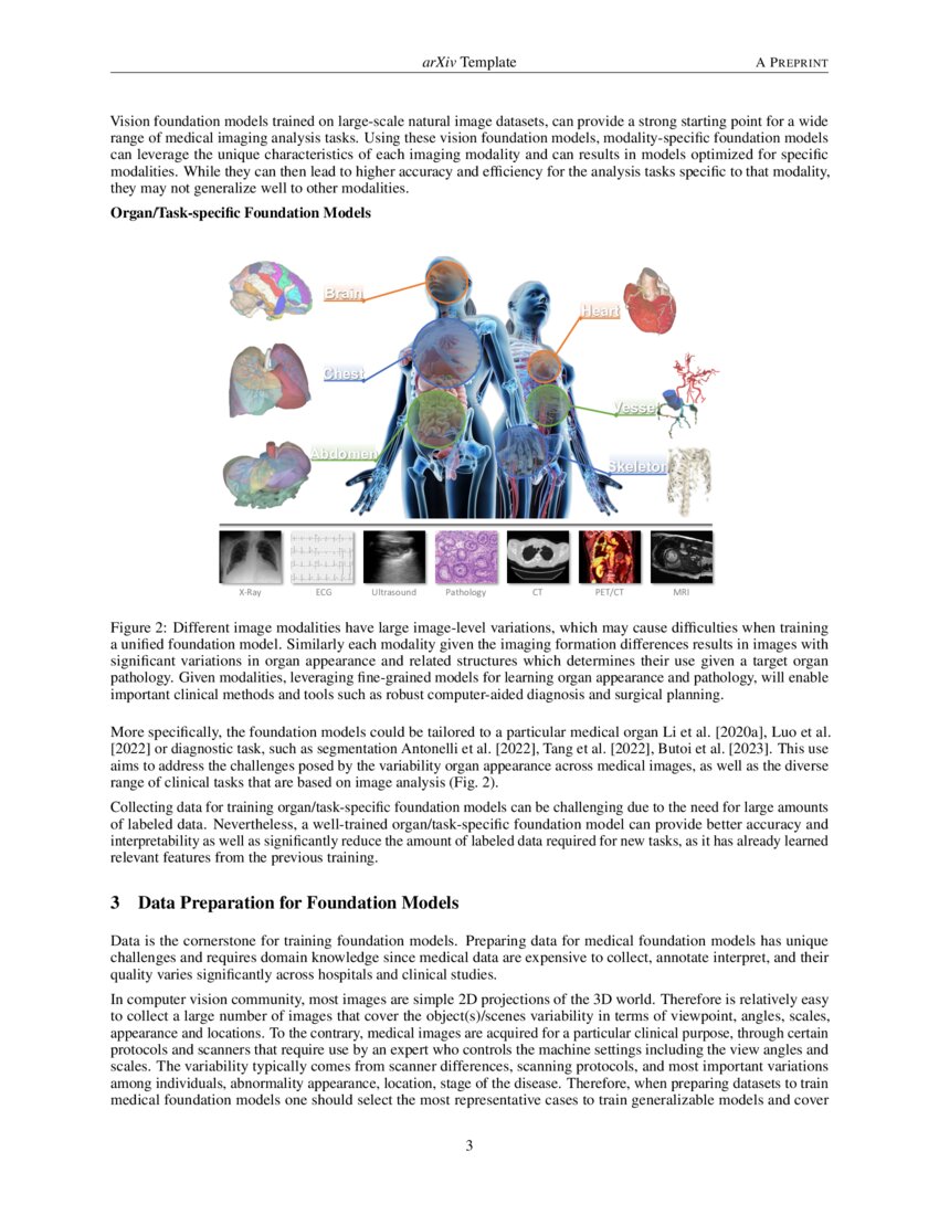 On the Challenges and Perspectives of Foundation Models for Medical ...