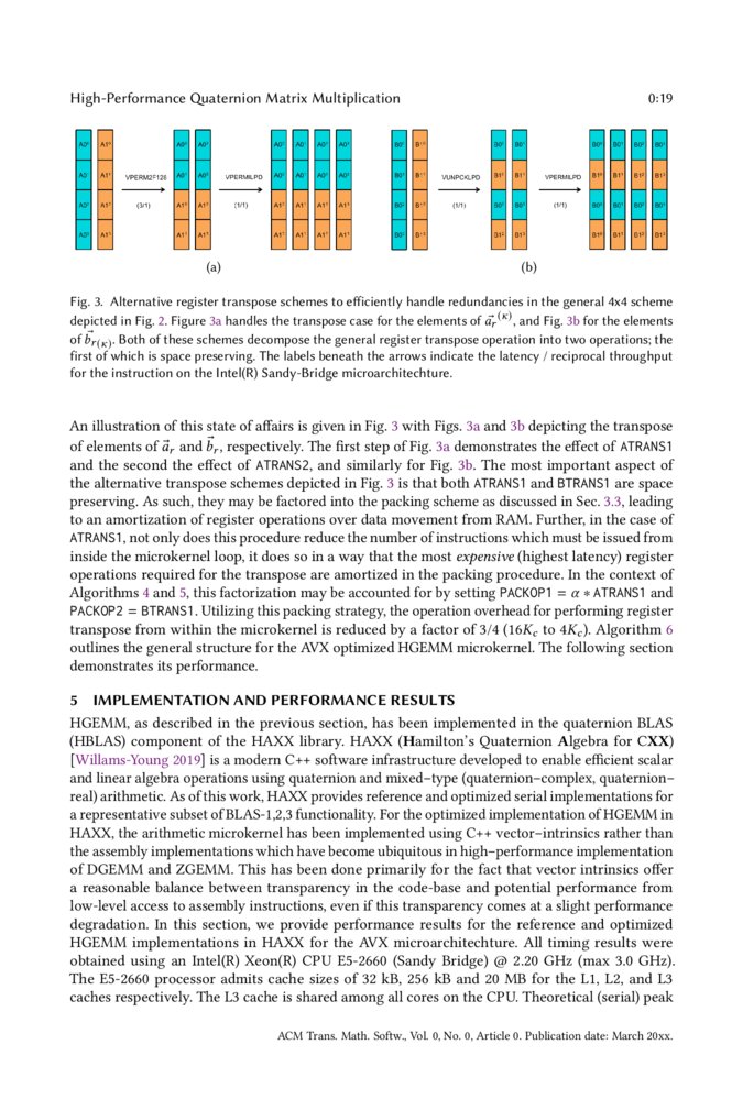 On the Efficacy and High-Performance Implementation of Quaternion ...