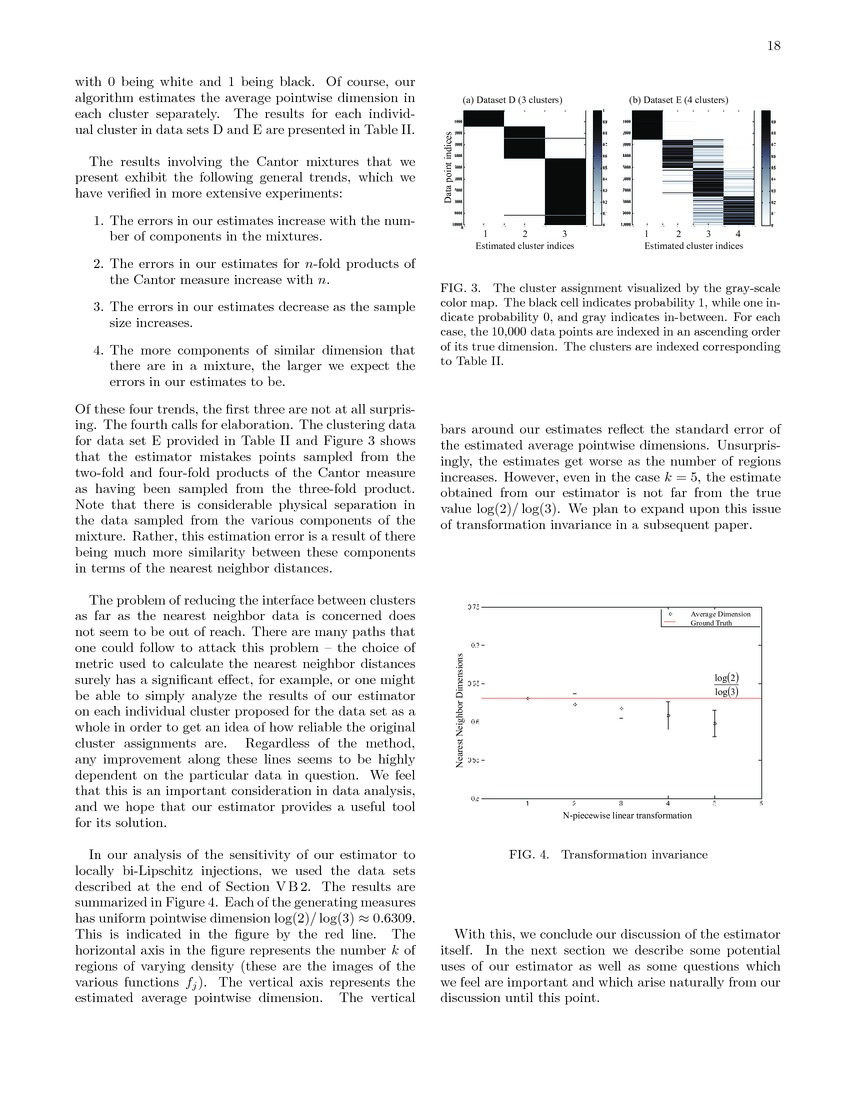 On the Estimation of Pointwise Dimension | DeepAI