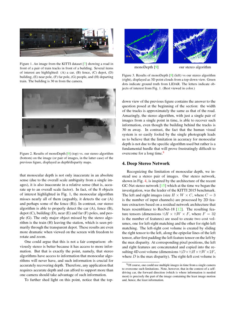 On The Importance Of Stereo For Accurate Depth Estimation An Efficient Semi Supervised Deep