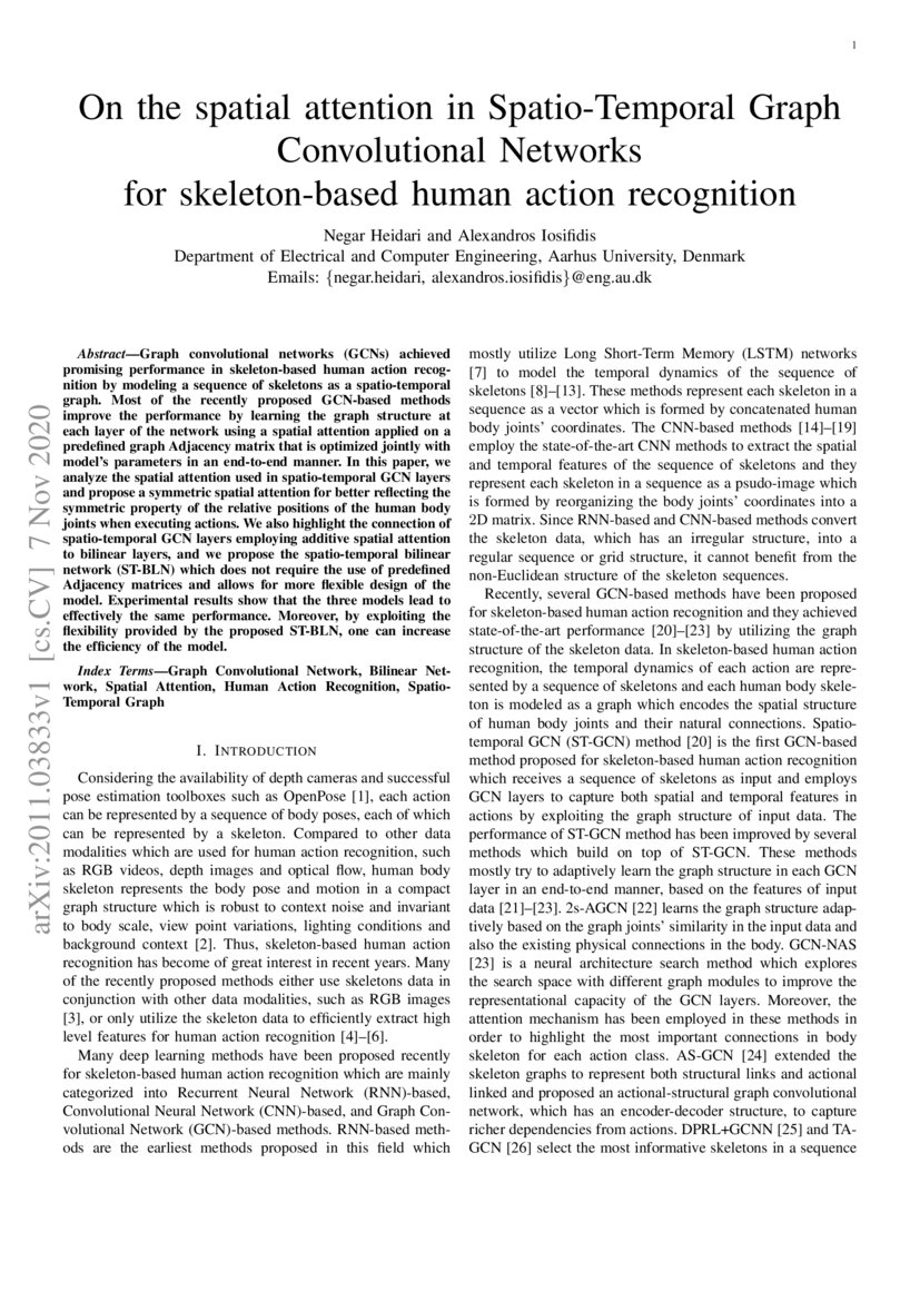 On The Spatial Attention In Spatio Temporal Graph Convolutional