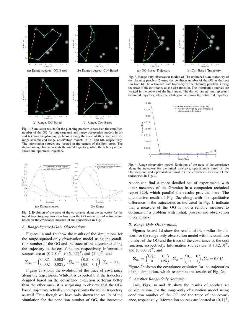 On the Use of the Observability Gramian for Partially Observed Robotic Path Planning Problems ...