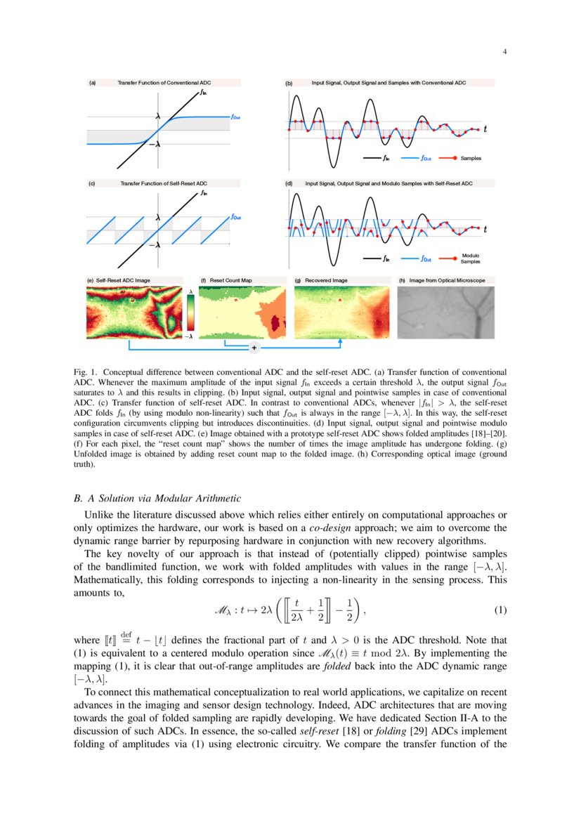 On Unlimited Sampling and Reconstruction | DeepAI