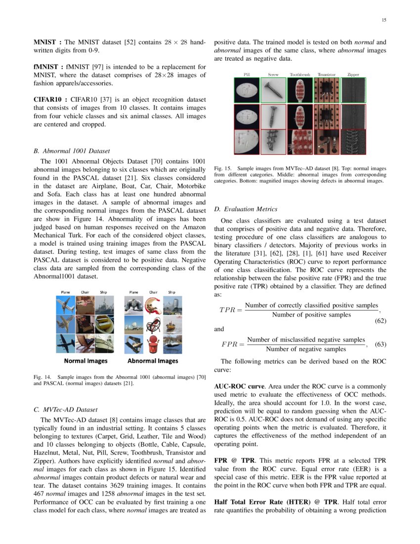 One-Class Classification: A Survey | DeepAI