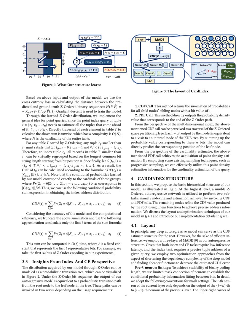 One stone, two birds: A lightweight multidimensional learned index with cardinality support | DeepAI