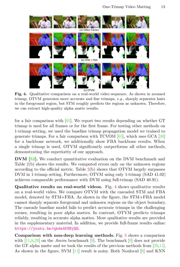 One-Trimap Video Matting | DeepAI
