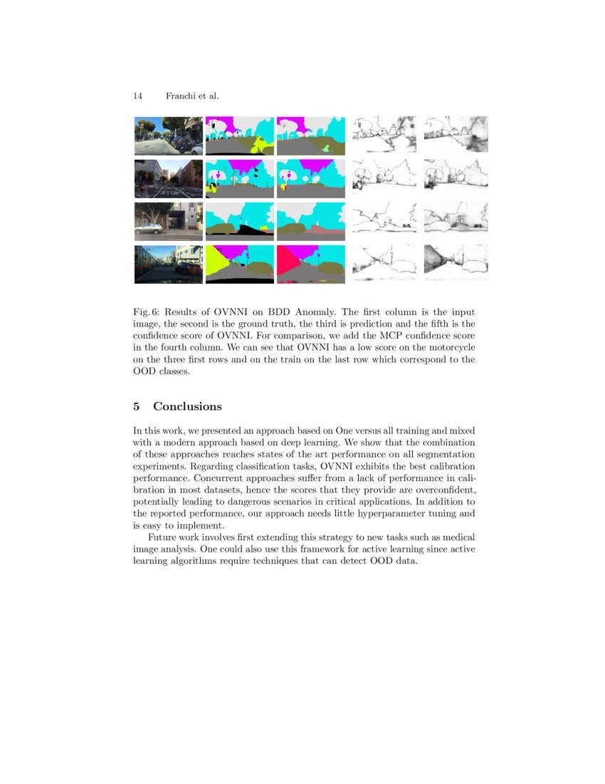 One Versus all for deep Neural Network Incertitude (OVNNI ...