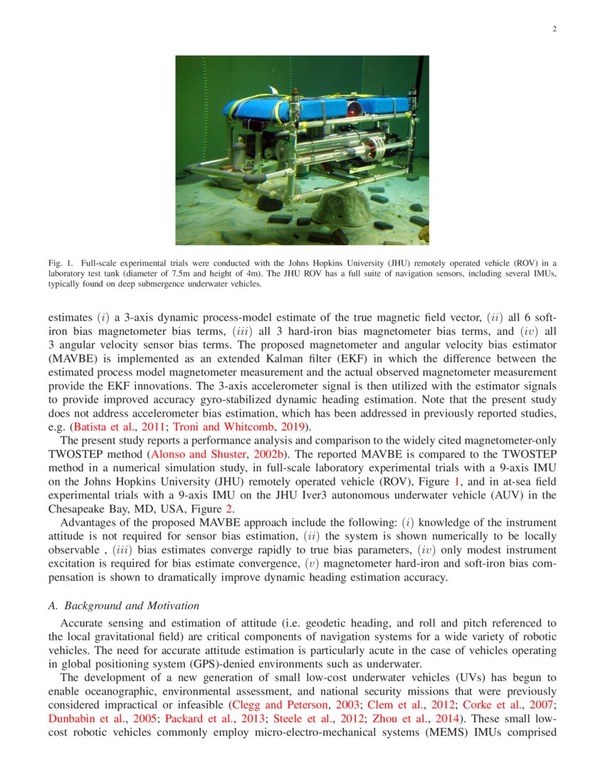 Online 3-Axis Magnetometer Hard-Iron and Soft-Iron Bias and Angular Velocity Sensor Bias ...