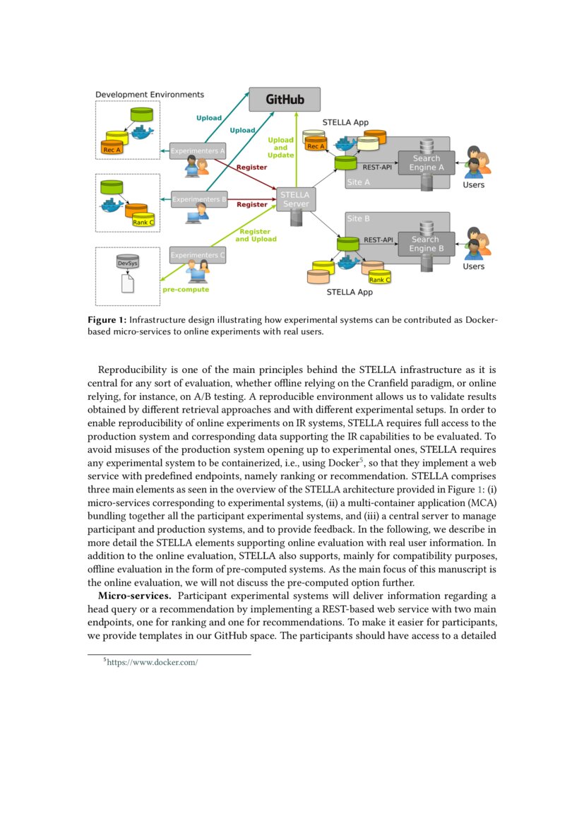 Online Information Retrieval Evaluation Using The Stella Framework Deepai