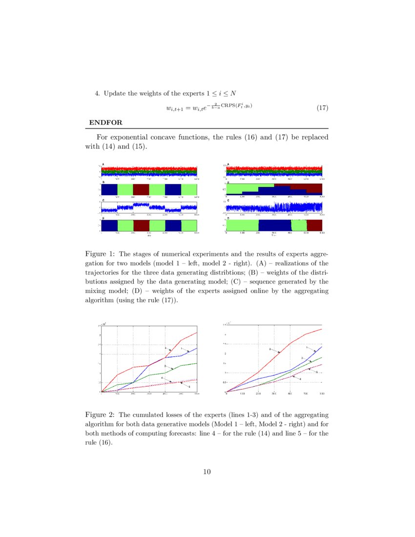 Online Learning with Continuous Ranked Probability Score | DeepAI