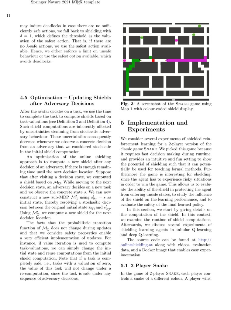 Online Shielding for Reinforcement Learning | DeepAI