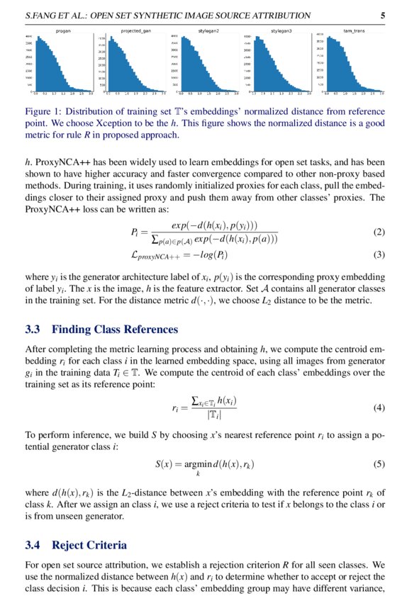 Open Set Synthetic Image Source Attribution | DeepAI