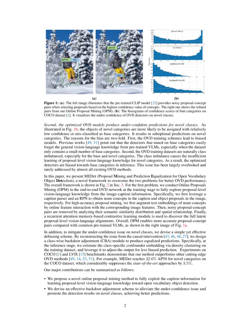 Open Vocabulary Object Detection with Proposal Mining and Prediction Equalization | DeepAI