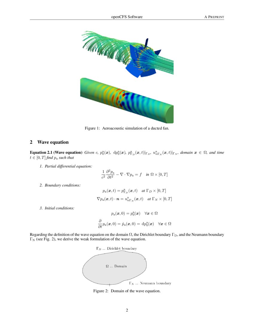 Opencfs Open Source Finite Element Software For Coupled Field 9084