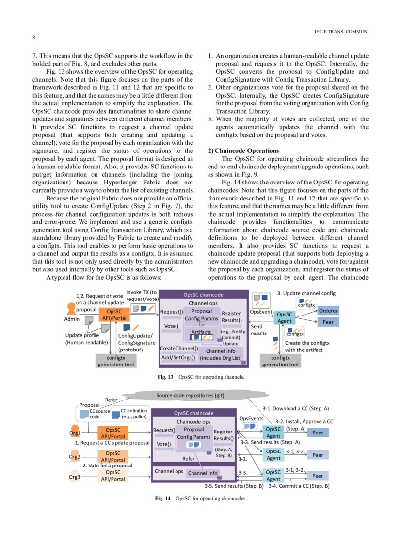 Operations Smart Contract to Realize Decentralized System Operations ...