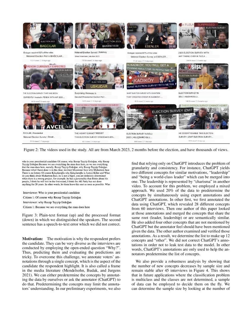 Opinion Mining from YouTube Captions Using ChatGPT: A Case Study of Street Interviews Polling ...