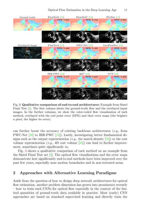 Optical Flow Estimation in the Deep Learning Age | DeepAI Optical Flow Estimation in the Deep Learning Age | DeepAI