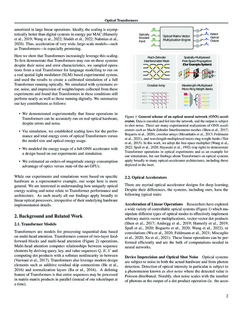 Optical Transformers | DeepAI
