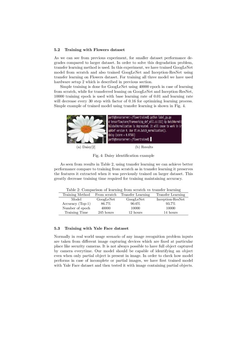 Optimal Approach For Image Recognition Using Deep Convolutional