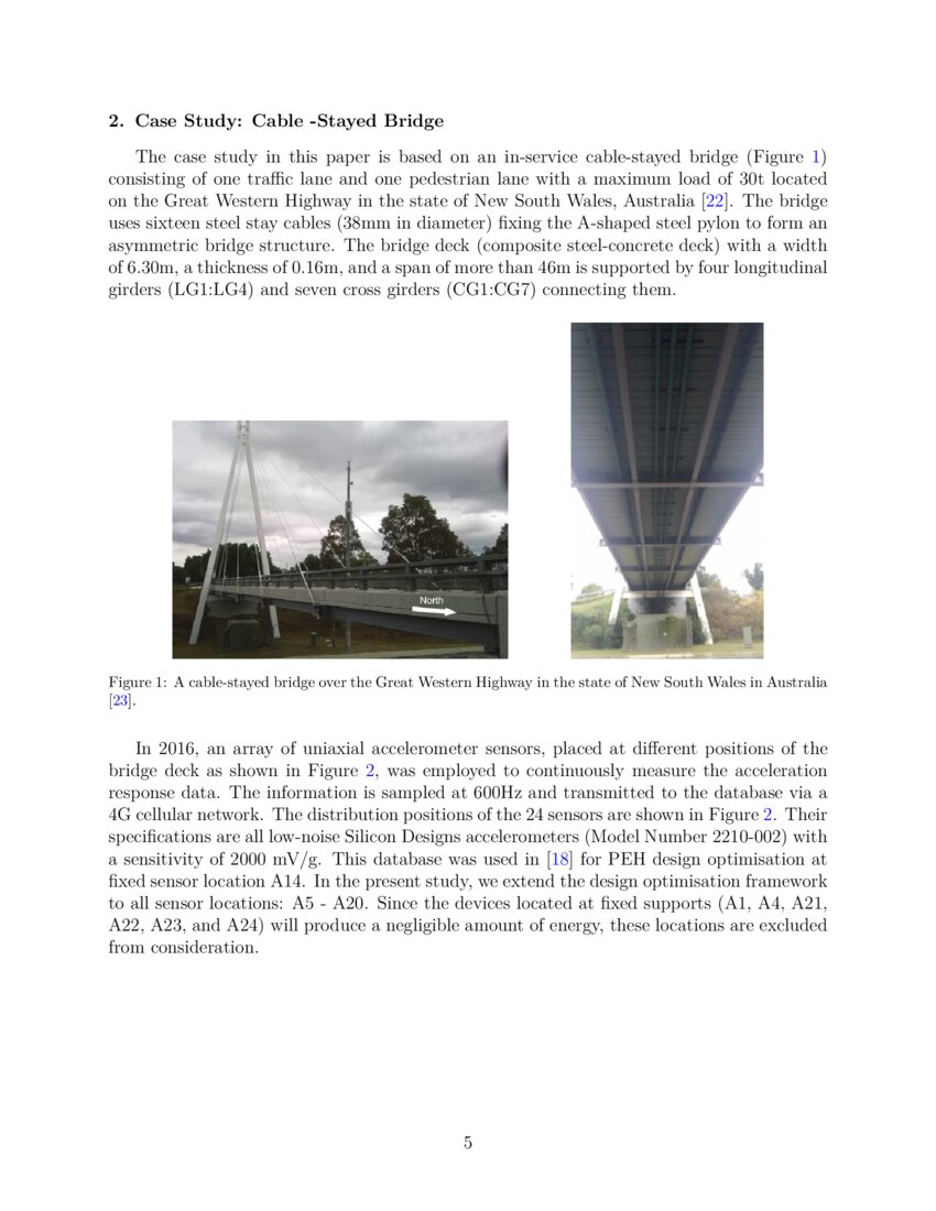 Optimal design of Piezoelectric Energy Harvesters for bridge ...