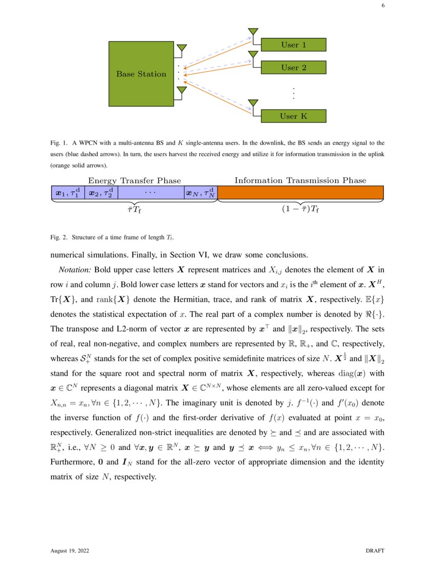 Optimal Energy Signal Design for Multi-user MISO WPCNs With Non-linear Energy Harvesting ...