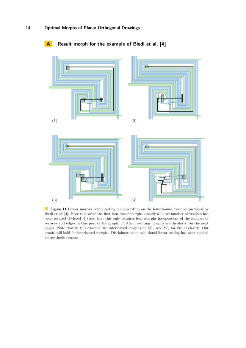 Optimal Morphs of Planar Orthogonal Drawings | DeepAI