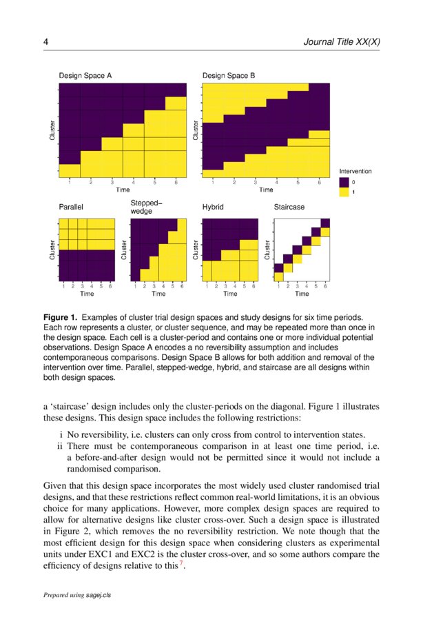 Optimal Study Designs for Cluster Randomised Trials: An Overview of Methods and Results | DeepAI