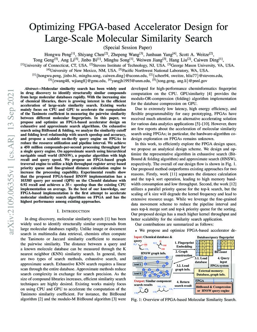 Optimizing Fpga Based Accelerator Design For Large Scale Molecular