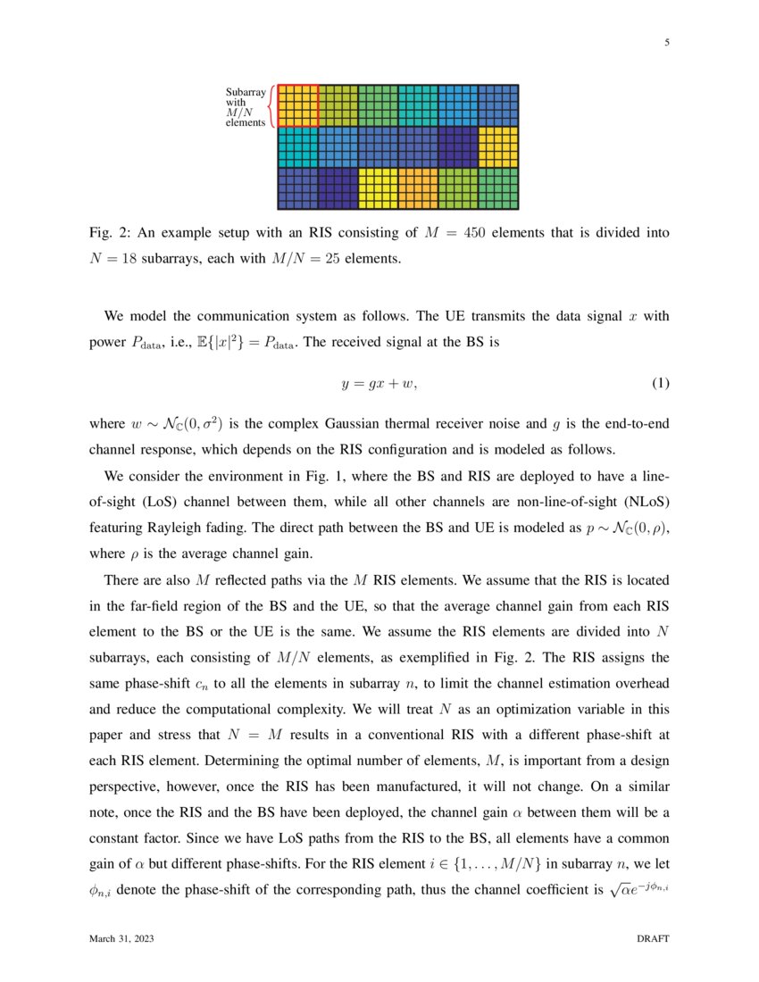 Optimizing Reconfigurable Intelligent Surfaces For Short Transmissions How Detailed