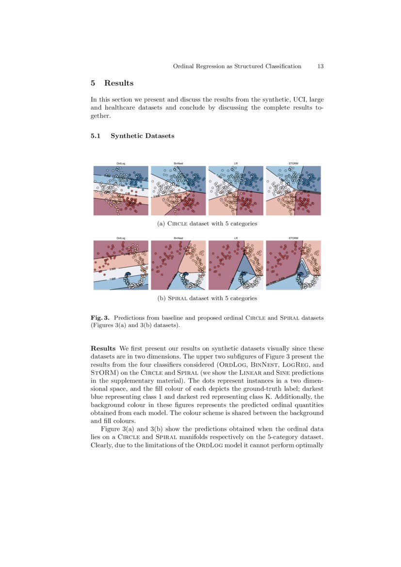 Ordinal Regression as Structured Classification | DeepAI