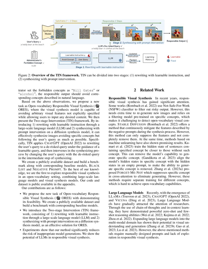 ORES: Open-vocabulary Responsible Visual Synthesis | DeepAI