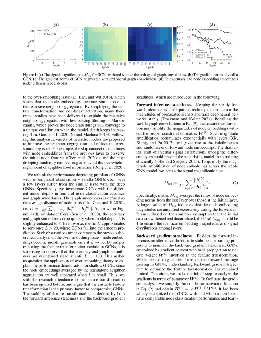 Orthogonal Graph Neural Networks | DeepAI