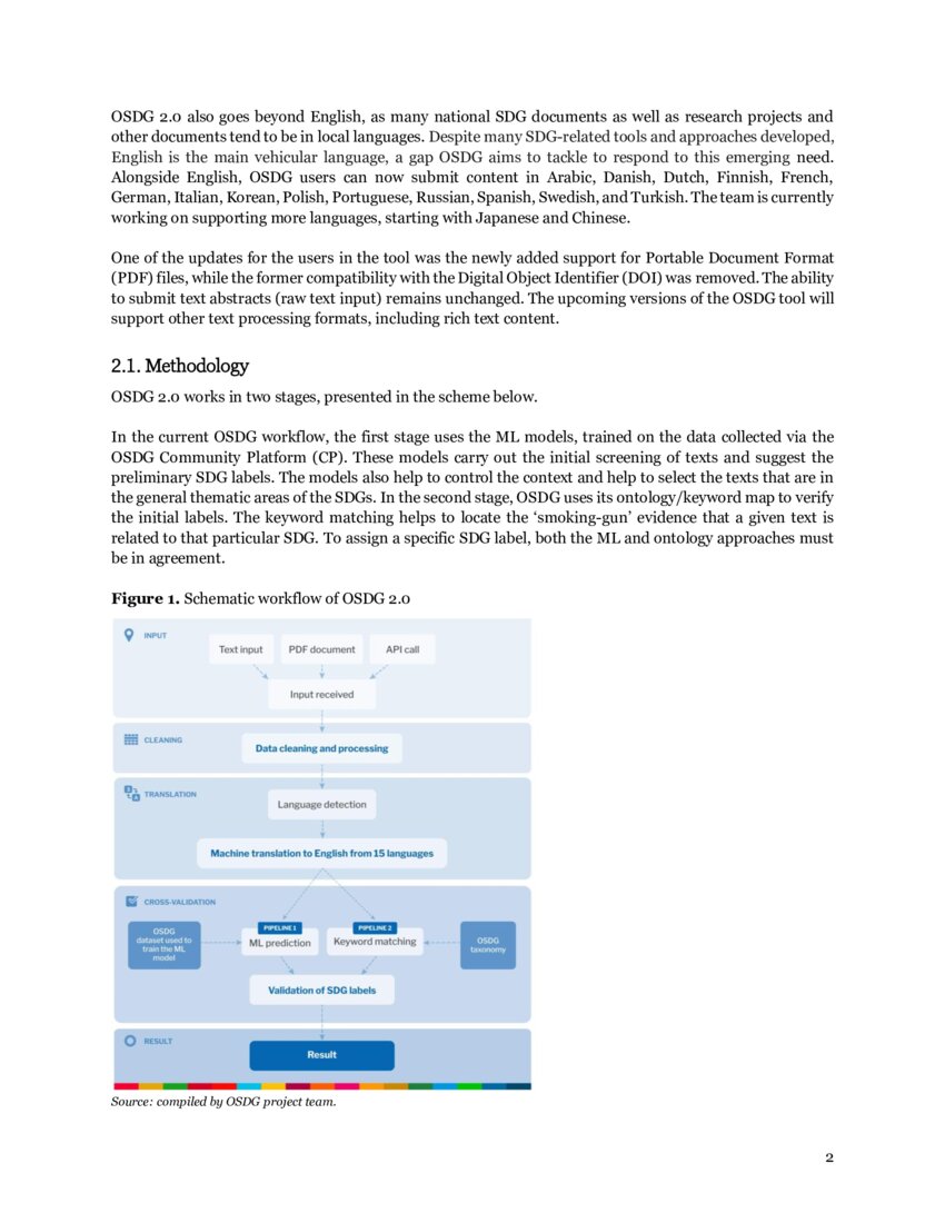 OSDG 2.0: a multilingual tool for classifying text data by UN Sustainable Development Goals ...
