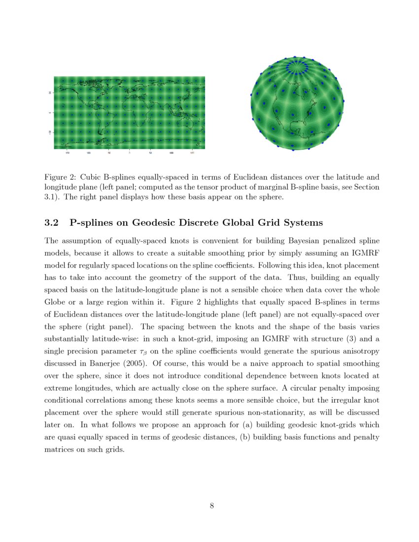 P-spline smoothing for spatial data collected worldwide | DeepAI
