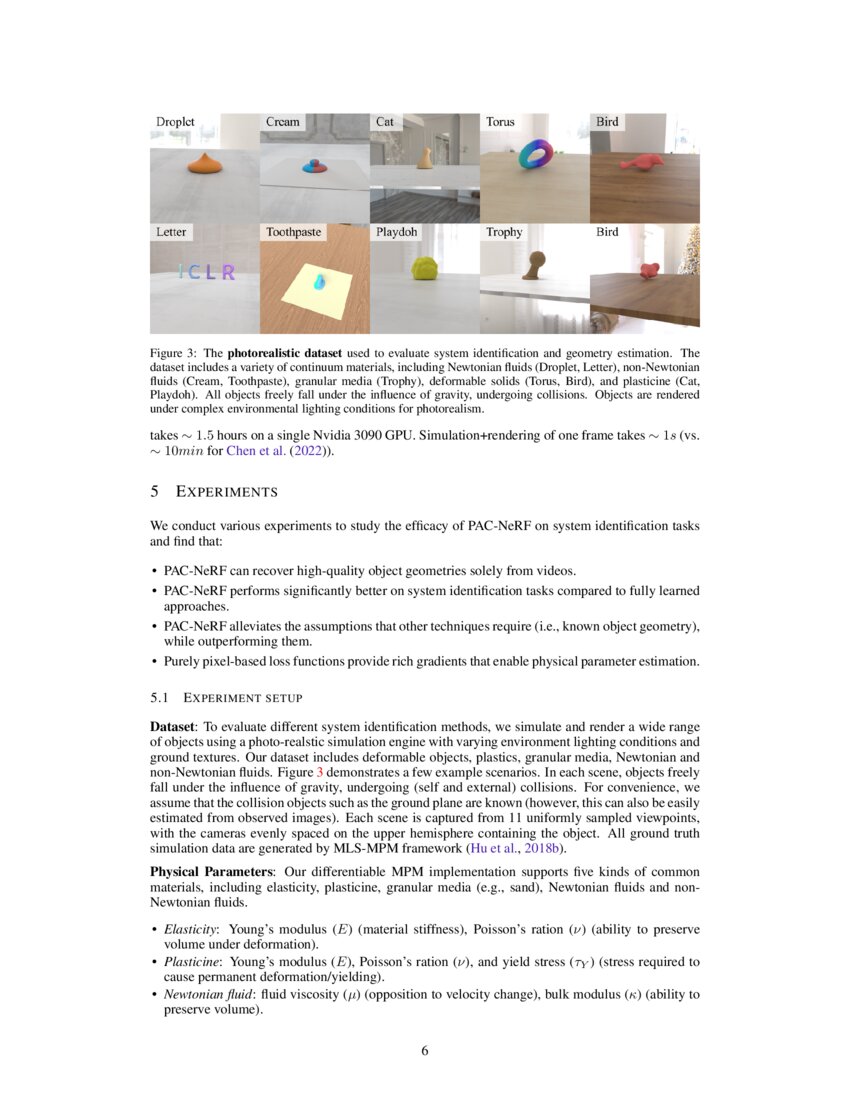 PAC-NeRF: Physics Augmented Continuum Neural Radiance Fields for Geometry-Agnostic System ...