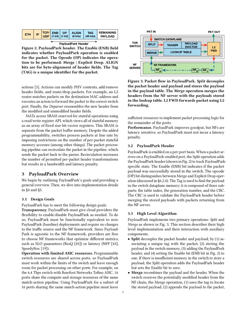 Parking Packet Payload with P4 | DeepAI