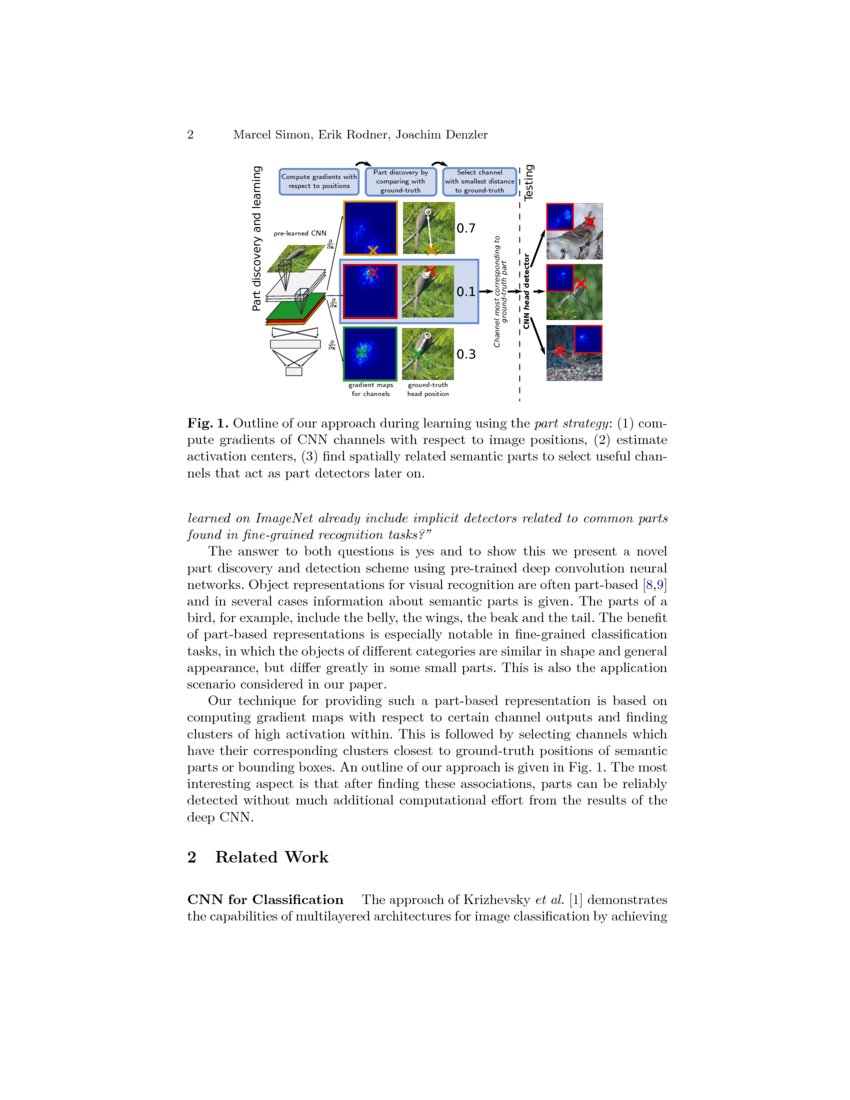 Part Detector Discovery In Deep Convolutional Neural Networks Deepai