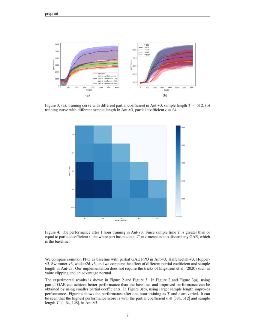 Partial advantage estimator for proximal policy optimization | DeepAI Partial advantage estimator for proximal policy optimization | DeepAI