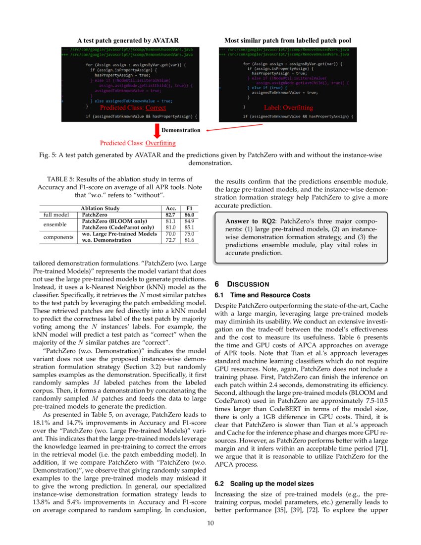 Patchzero Zero Shot Automatic Patch Correctness Assessment Deepai 