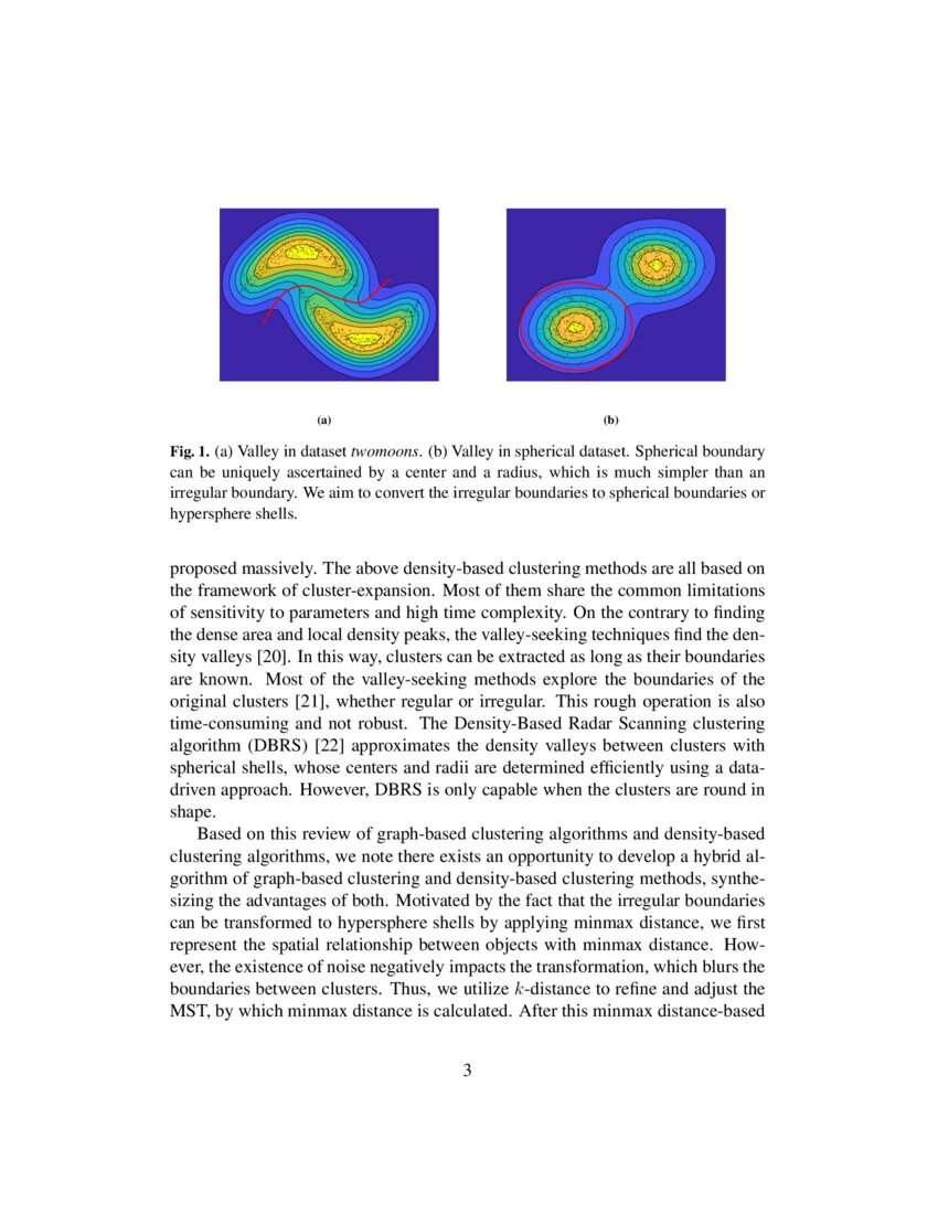 Pava A Novel Path Based Valley Seeking Clustering Algorithm Deepai