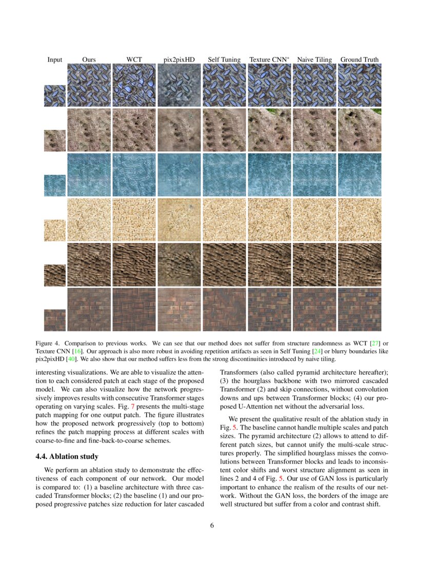 Paying U-Attention to Textures: Multi-Stage Hourglass Vision ...