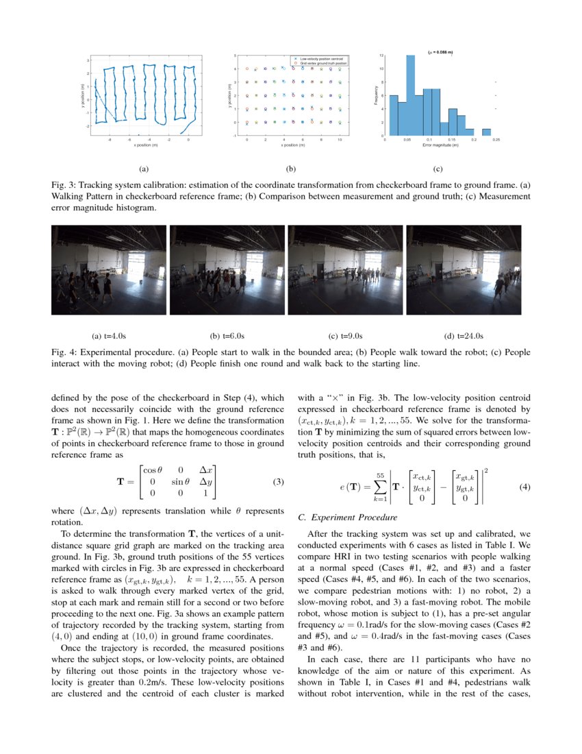 Pedestrian-Robot Interaction Experiments in an Exit Corridor | DeepAI