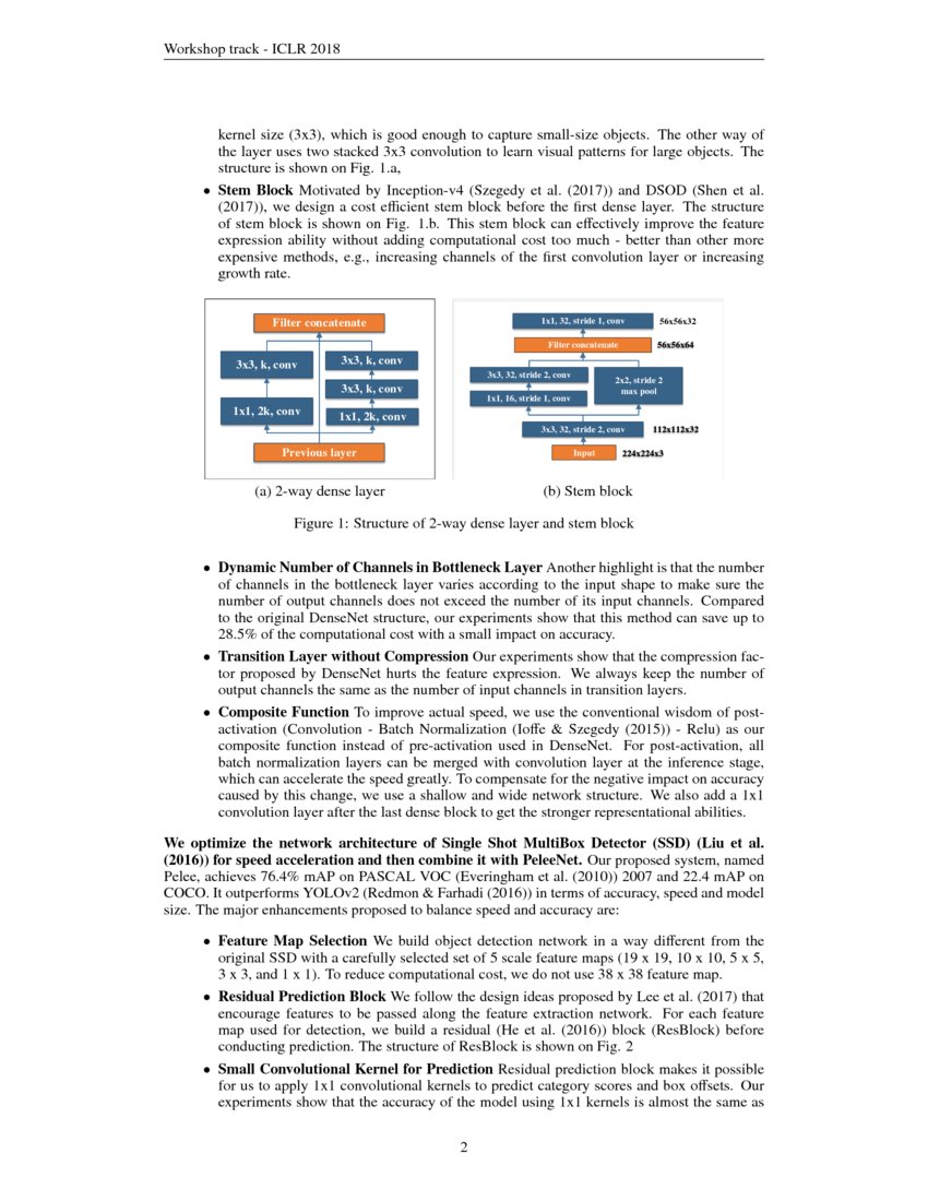 Pelee: A Real-Time Object Detection System on Mobile Devices | DeepAI