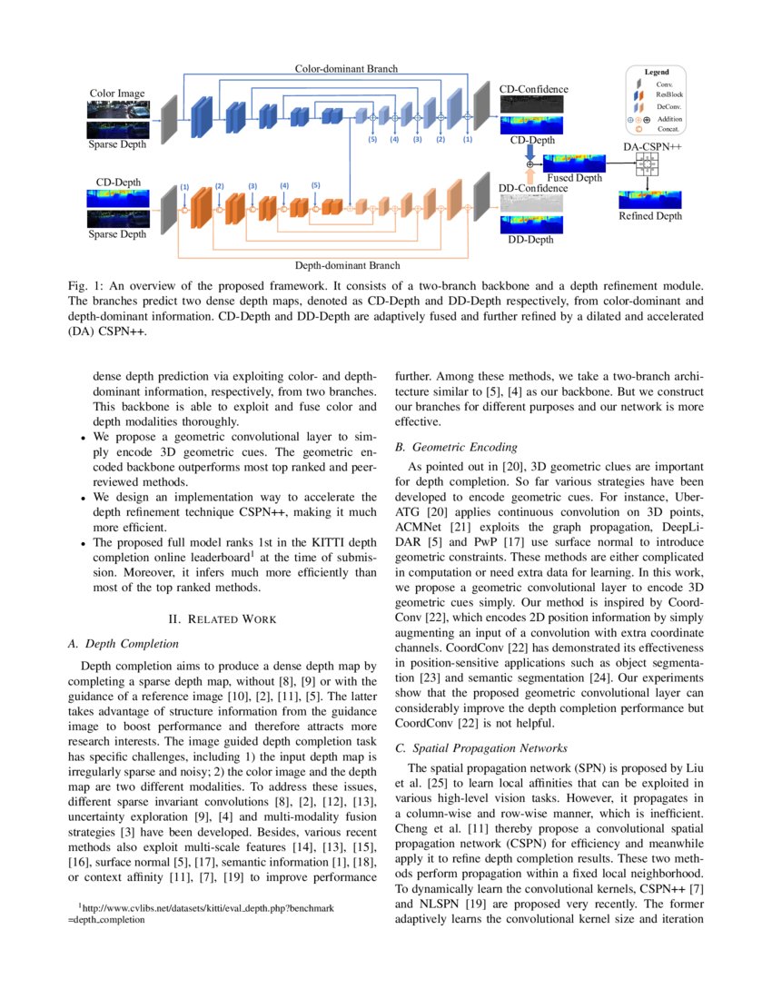 PENet: Towards Precise and Efficient Image Guided Depth Completion | DeepAI