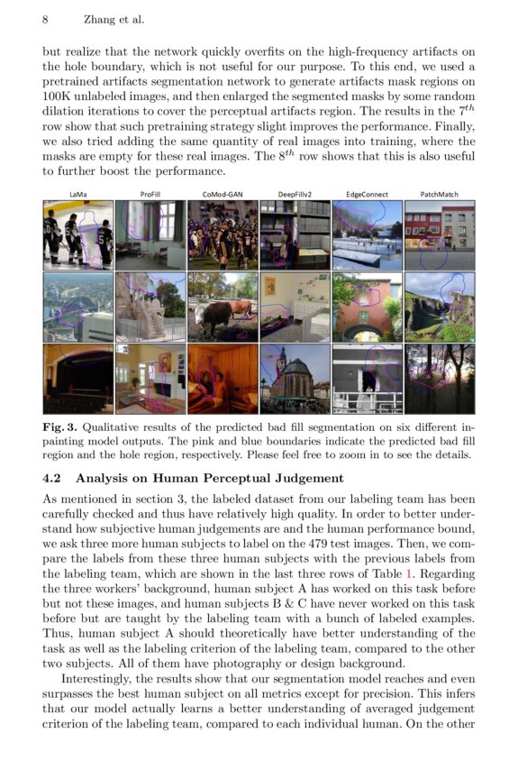 Perceptual Artifacts Localization for Inpainting | DeepAI