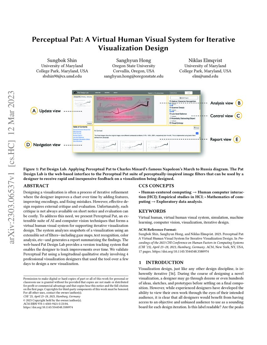 Perceptual Pat: A Virtual Human System for Iterative Visualization Design | DeepAI