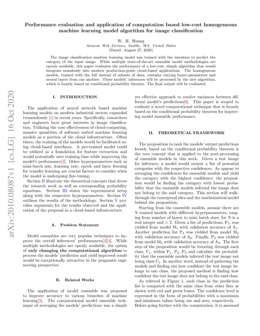 Performance Evaluation And Application Of Computation Based Low Cost