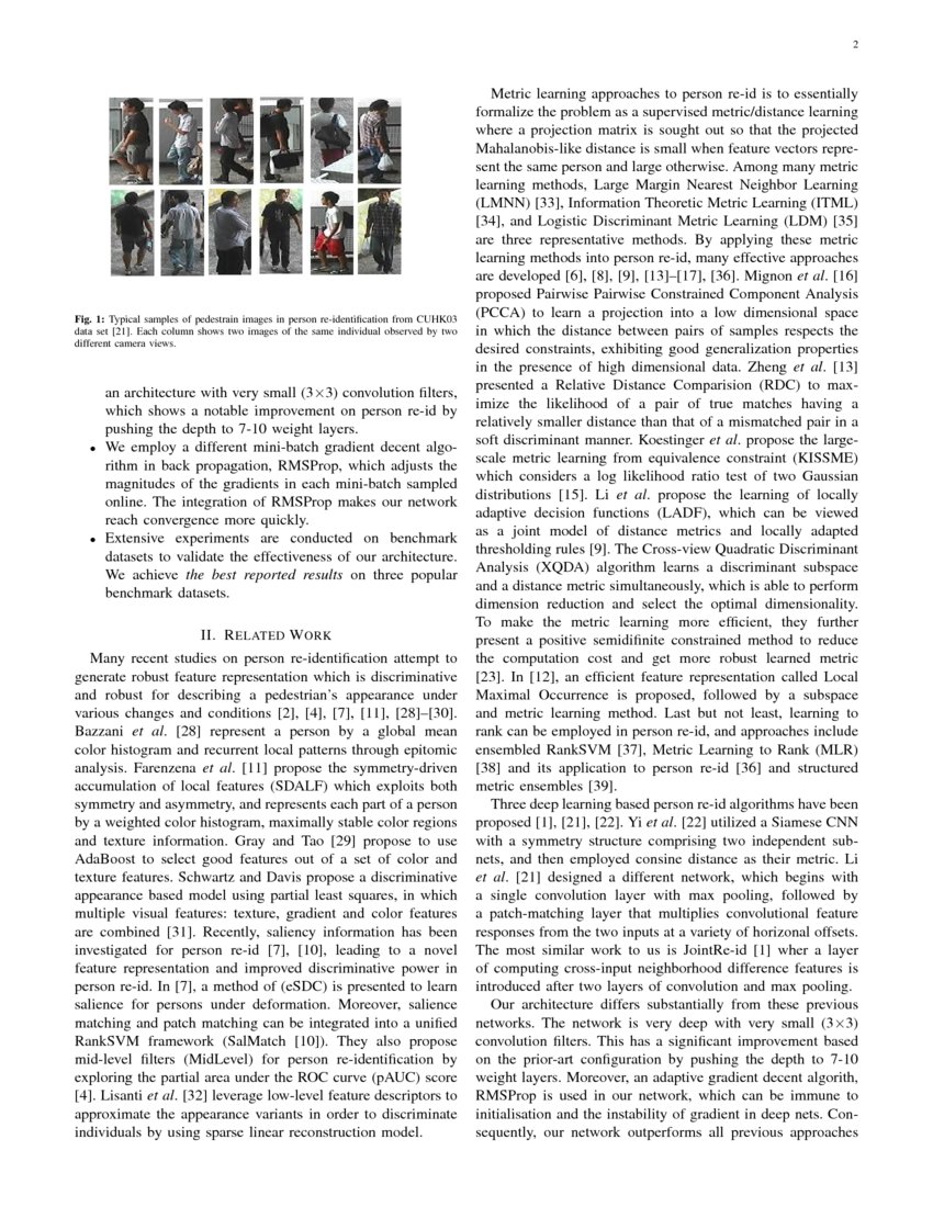PersonNet: Person Re-identification with Deep Convolutional Neural Networks | DeepAI