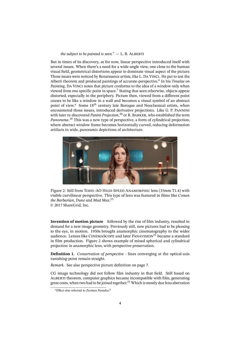 Perspective picture from Visual Sphere: a new approach to image ...